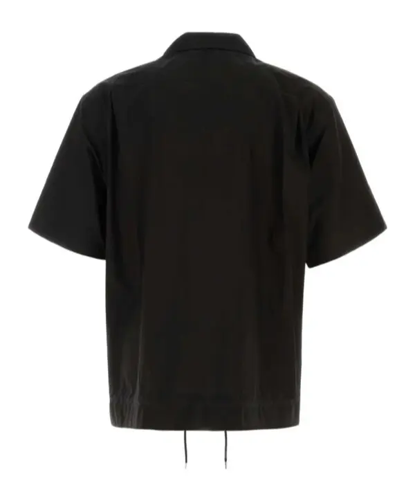 Sacai Short Sleeved Drawstring Shirt