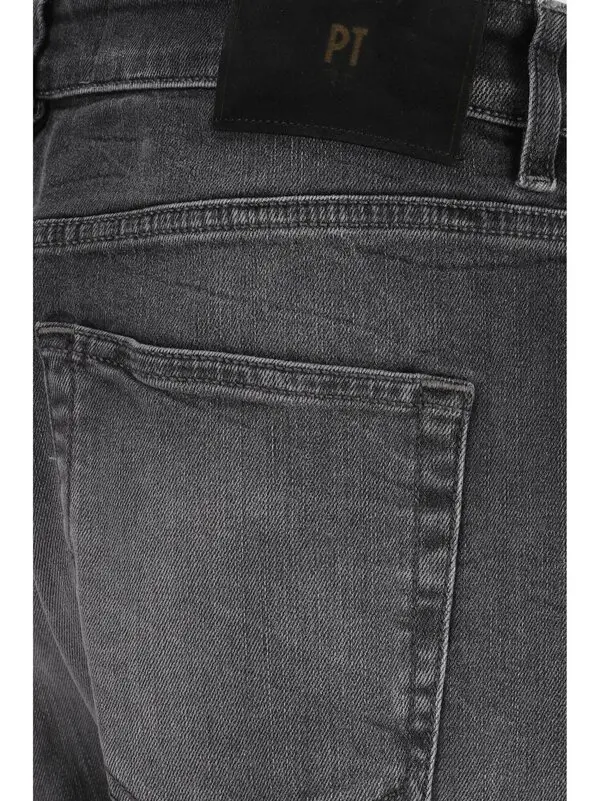 PT TORINO Whiskering Detail Slim-cut Jeans