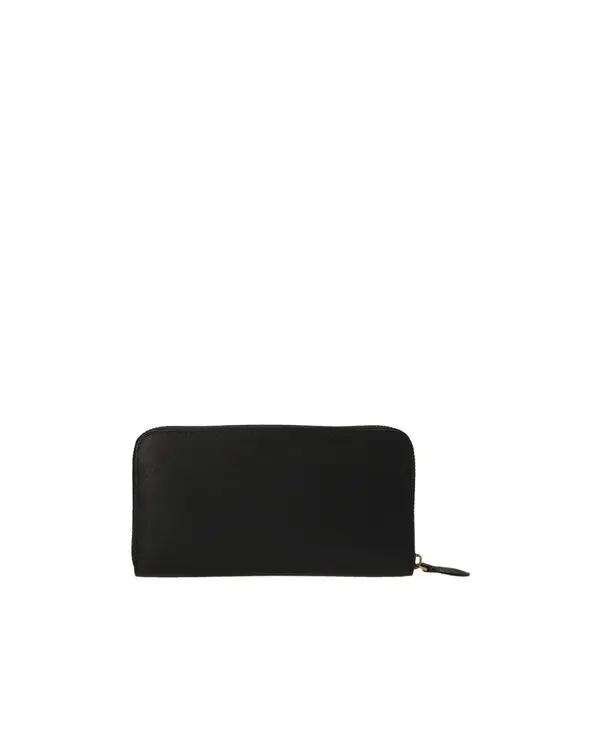 Pinko Love Birds Logo-plaque Zipped Wallet - Black