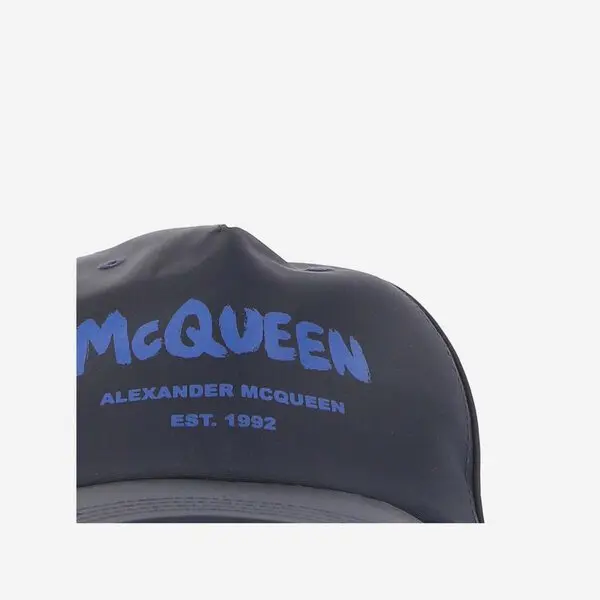 Alexander McQueen Logo Printed Baseball Cap