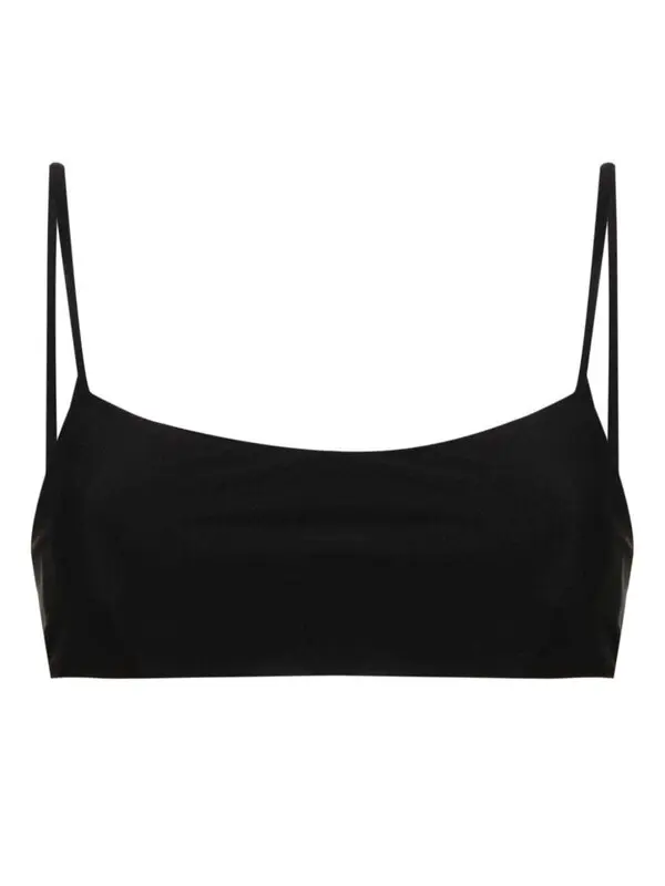 Tory Burch Square-neck Bikini Top - Black