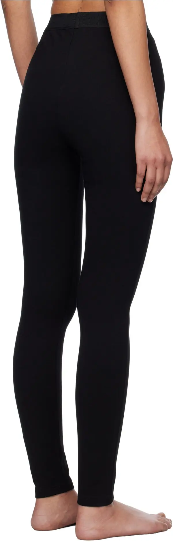 Versace Logo Patch Leggings