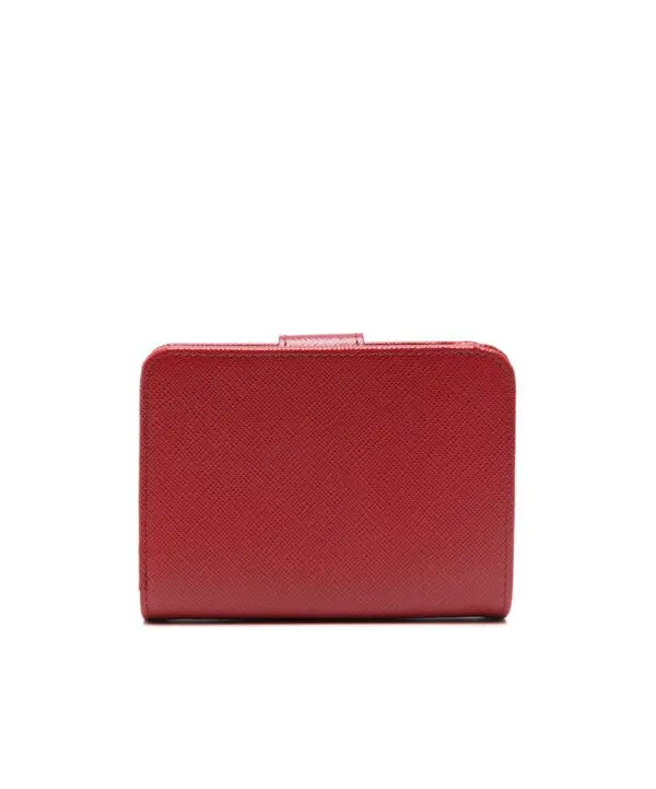 Prada Compact Zip-around Wallet
