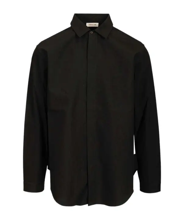 Fear Of God Classic Long-sleeve Shirt - Black