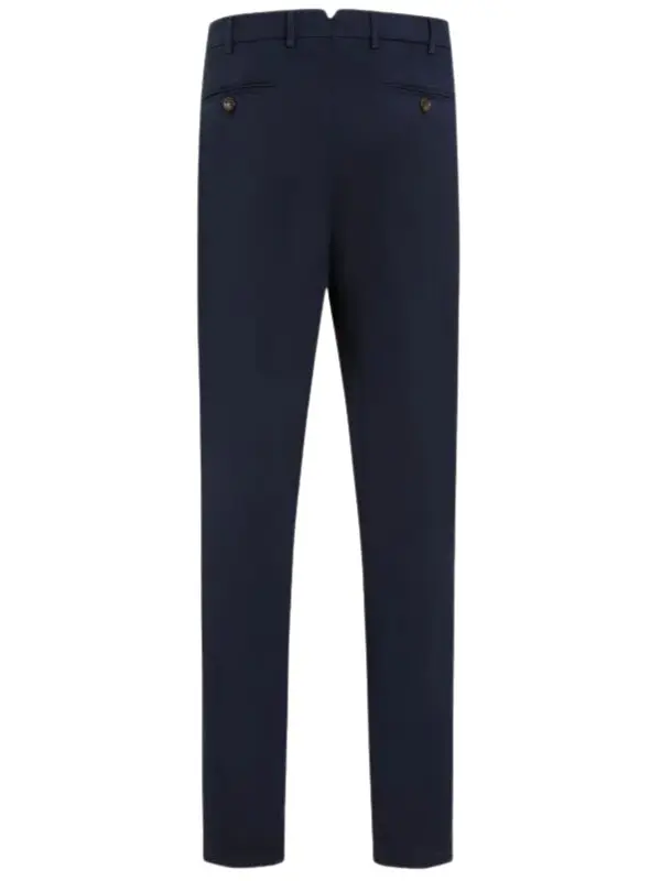 Brunello Cucinelli Tailored Tapered-leg Trousers - Blue