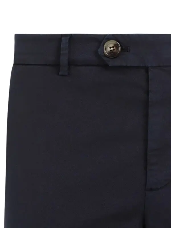 Brunello Cucinelli Tailored Tapered-leg Trousers - Blue