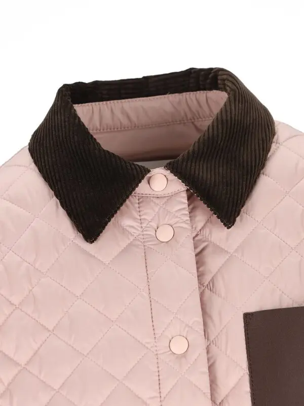 Loewe Collared Quilted Jacket