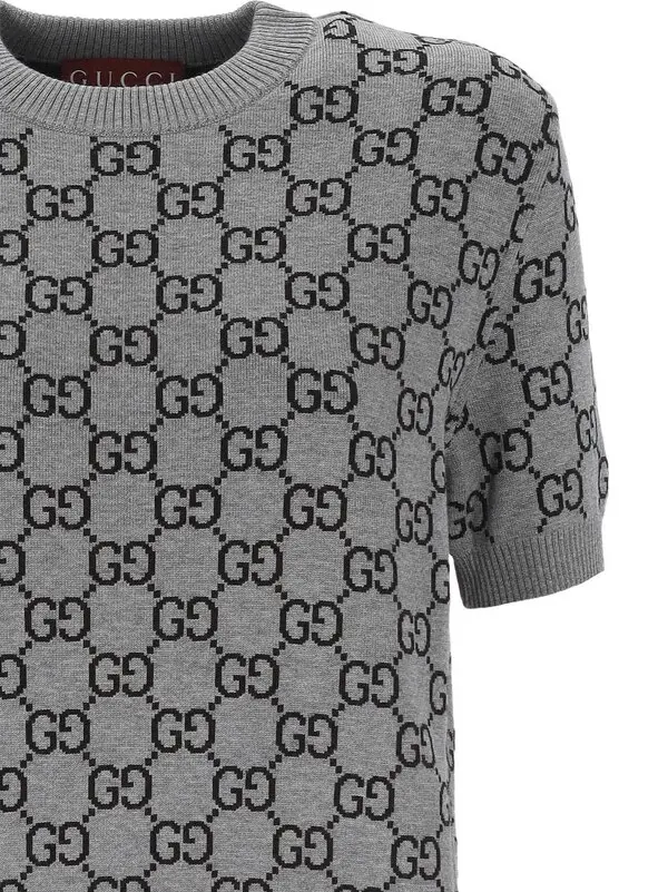 Gucci Reversible Gg Jacquard Top