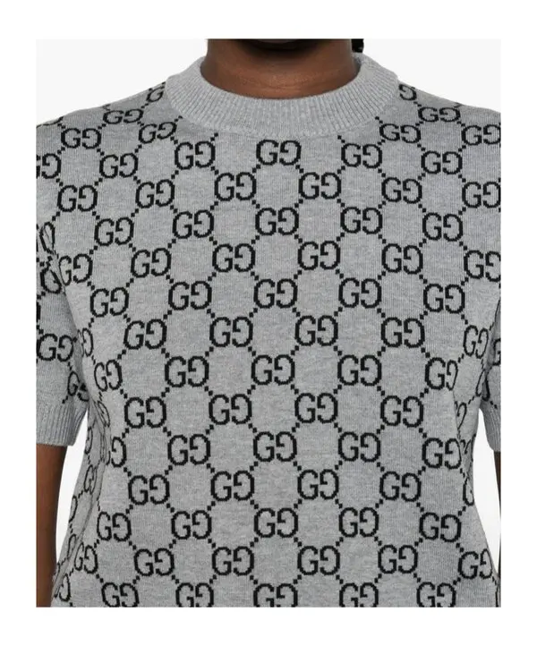 Gucci Reversible Gg Jacquard Top