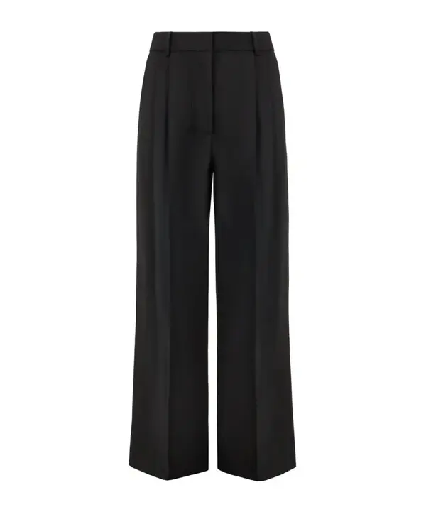 P.a.r.o.s.h Pleat Tailored Trousers - Black