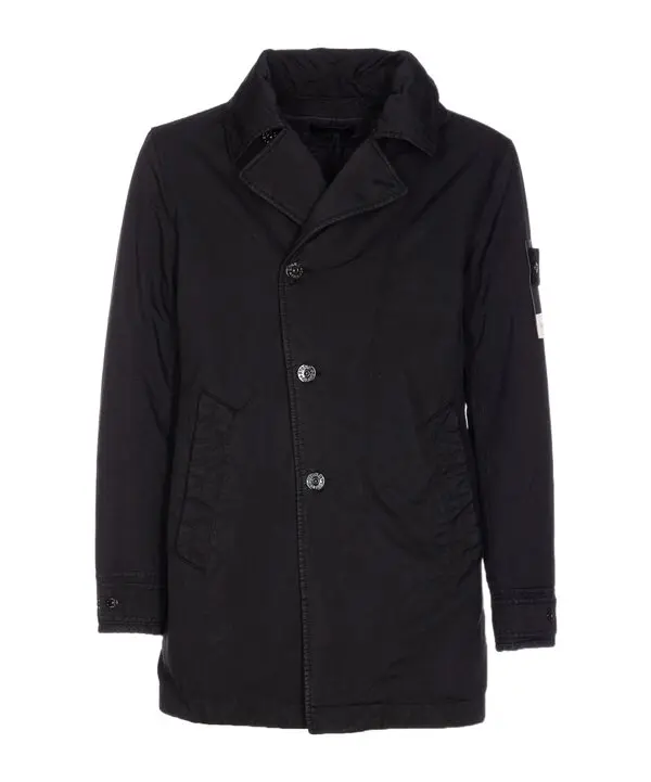 Stone Island Button-fastening Patch-pocket Jacket