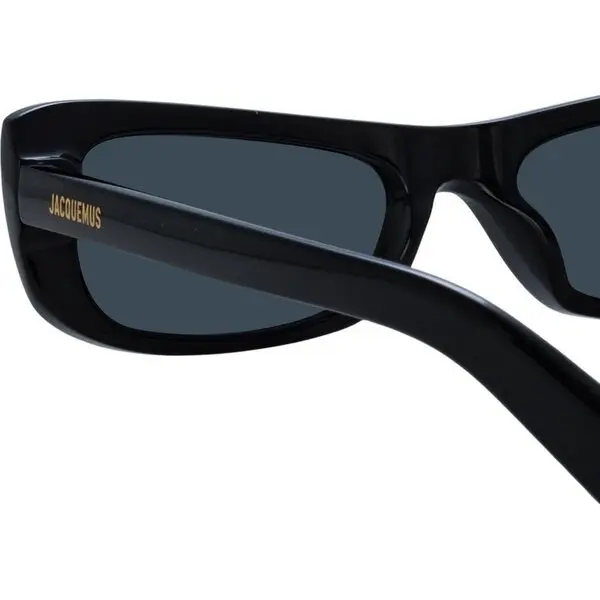 Jacquemus Capri Rectangle Frame Sunglasses - Blue