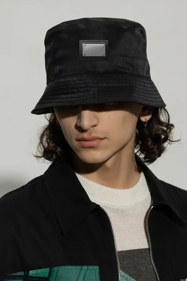 Dolce & Gabbana Logo Plaque Bucket Hat