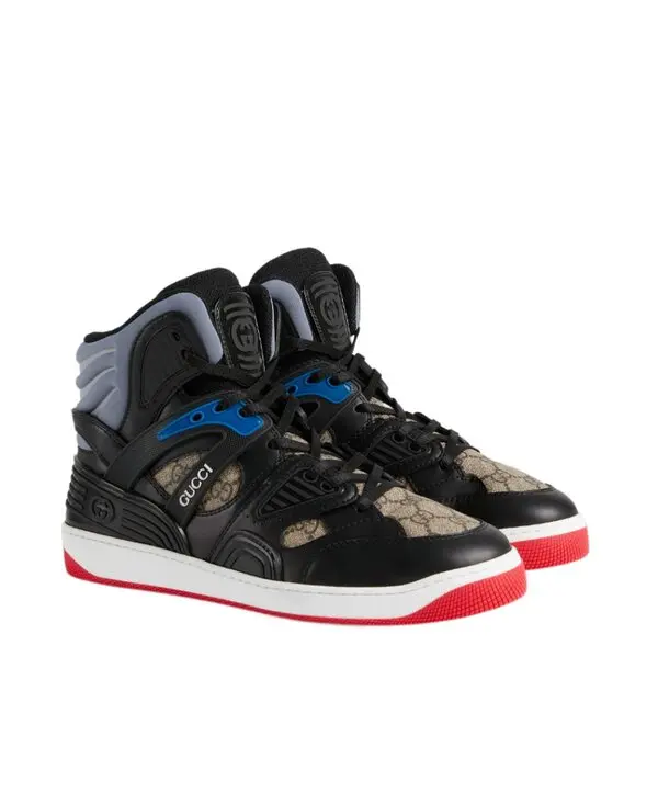 Gucci High Top Sneakers - Black