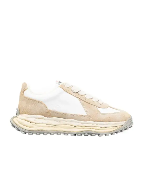 Mihara Yasuhiro Larry Panelled Sneakers - White