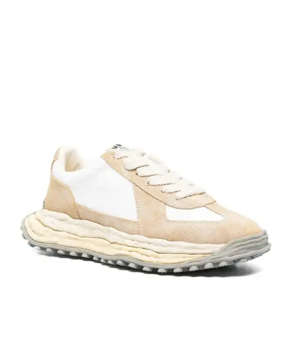 Mihara Yasuhiro Larry Panelled Sneakers - White