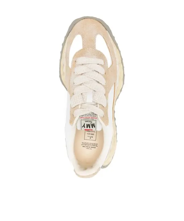 Mihara Yasuhiro Larry Panelled Sneakers - White