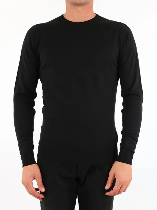 John Smedley Lundy Pullover - Black