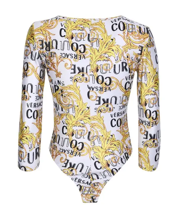 Versace Baroque Print Long-sleeve Top