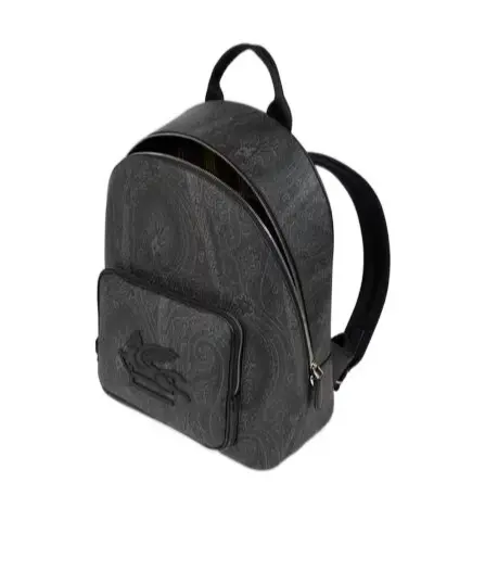 Etro Paisley Jacquard Backpack - Black