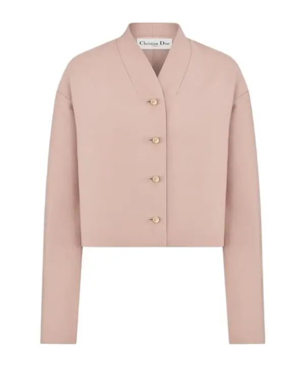 Dior Cropped Long Sleeve Jacket - No