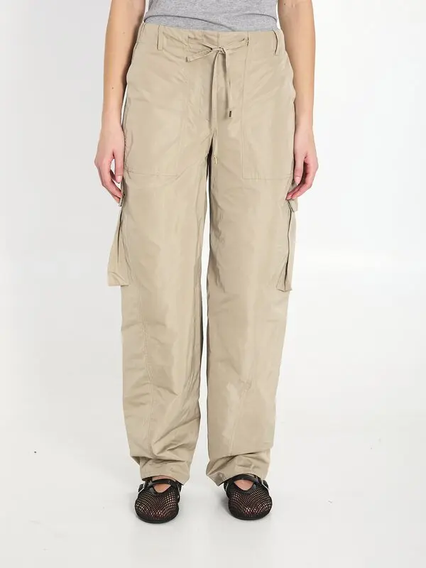 Alaïa Cargo Pants With Drawstring Waist