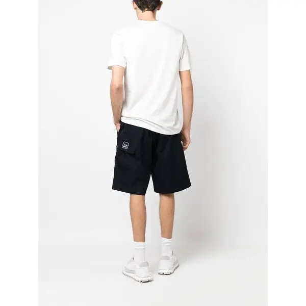 C.P. COMPANY Knee-length Belted Shorts With Zip Details