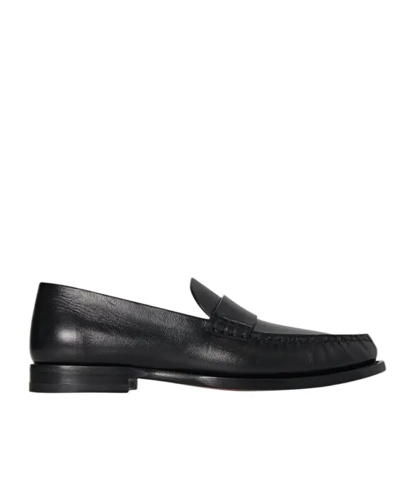 THE ROW Novus Loafers - Black
