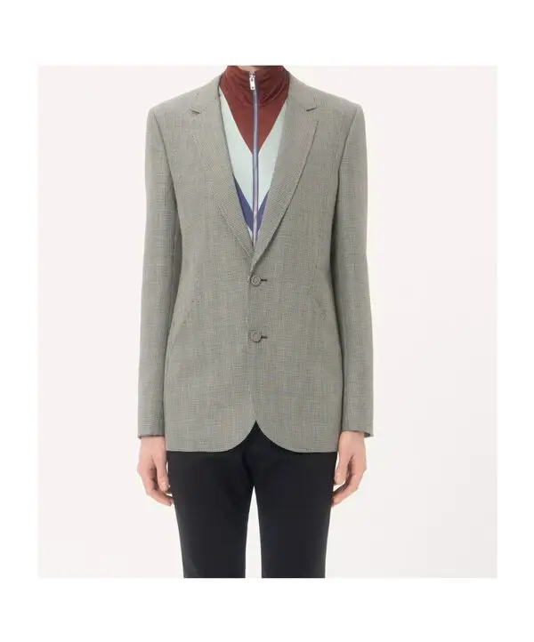 Valentino Garavani Houndstooth Single-breasted Jacket