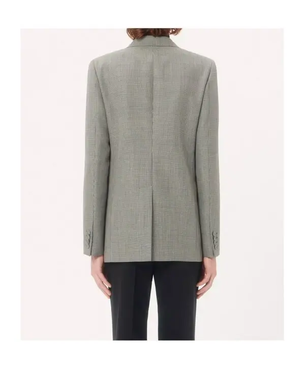 Valentino Garavani Houndstooth Single-breasted Jacket