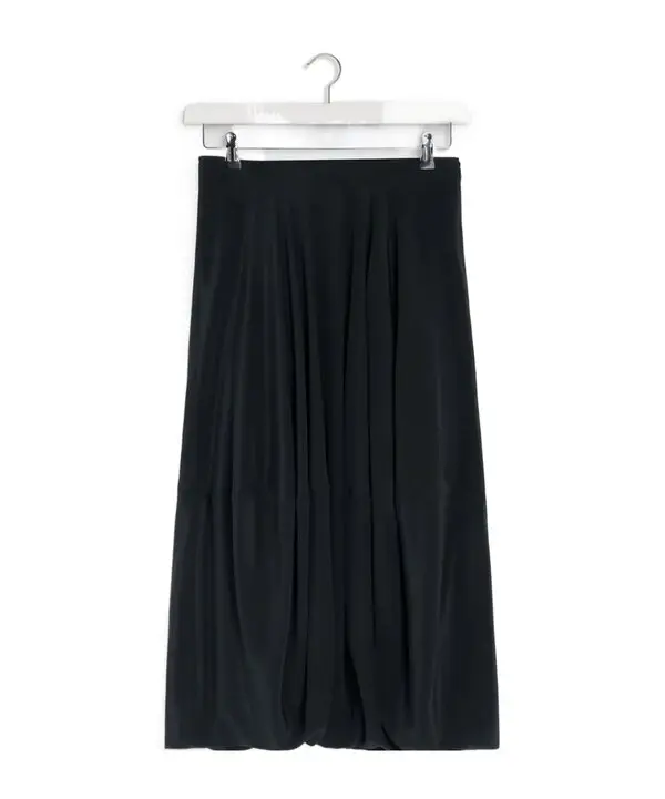 LEMAIRE Long Balloon Skirt - Black