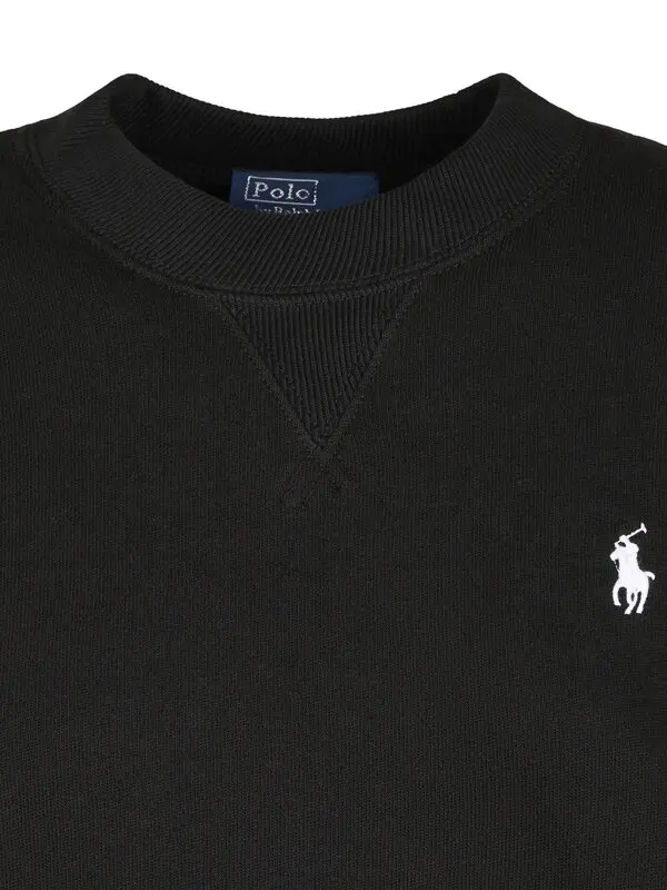 Ralph Lauren Polo Logo Embroidered Crewneck Sweatshirt