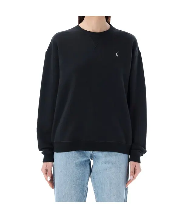 Ralph Lauren Polo Logo Embroidered Crewneck Sweatshirt
