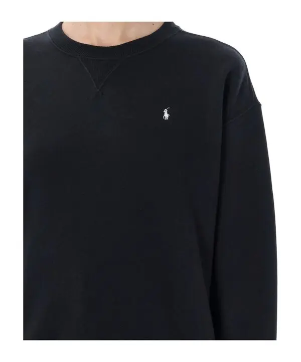 Ralph Lauren Polo Logo Embroidered Crewneck Sweatshirt