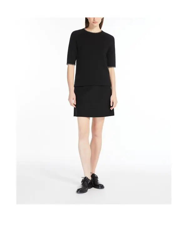 Max Mara Embellished Crewneck Jumper