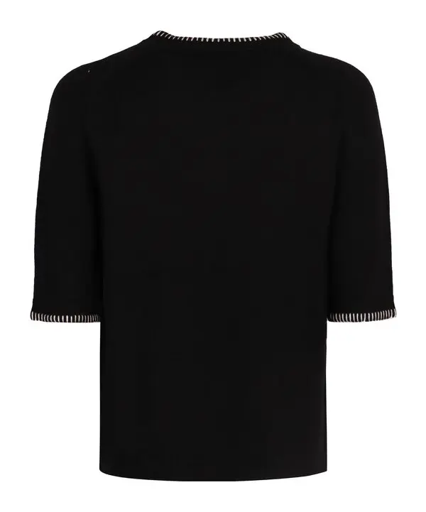 Max Mara Embellished Crewneck Jumper