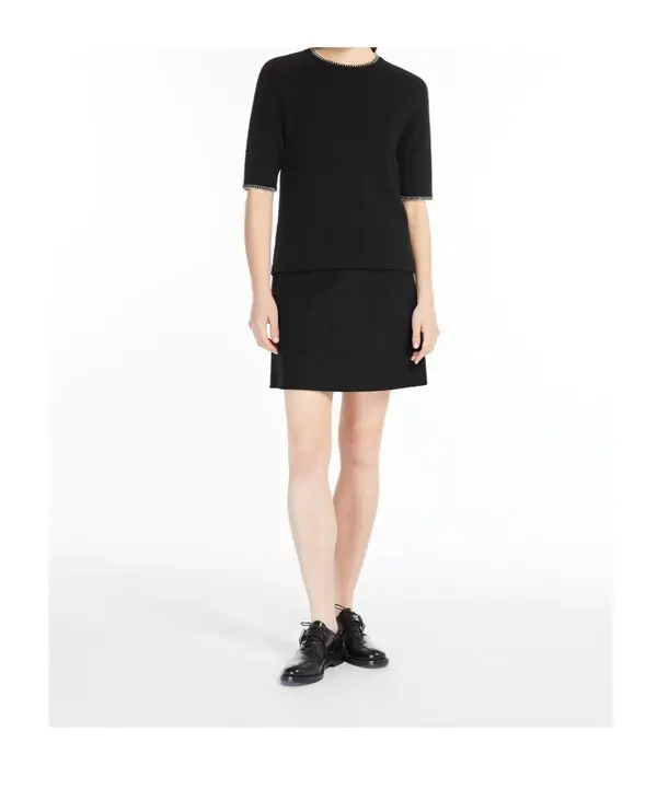 Max Mara Embellished Crewneck Jumper