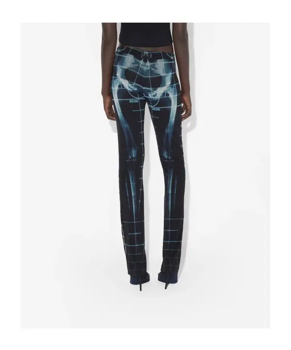 JEAN PAUL GAULTIER Squeletor" Flared Trousers