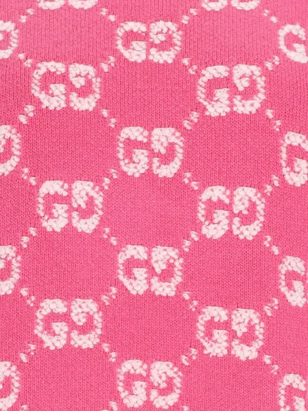 Gucci Gg Jacquard Knitted Top