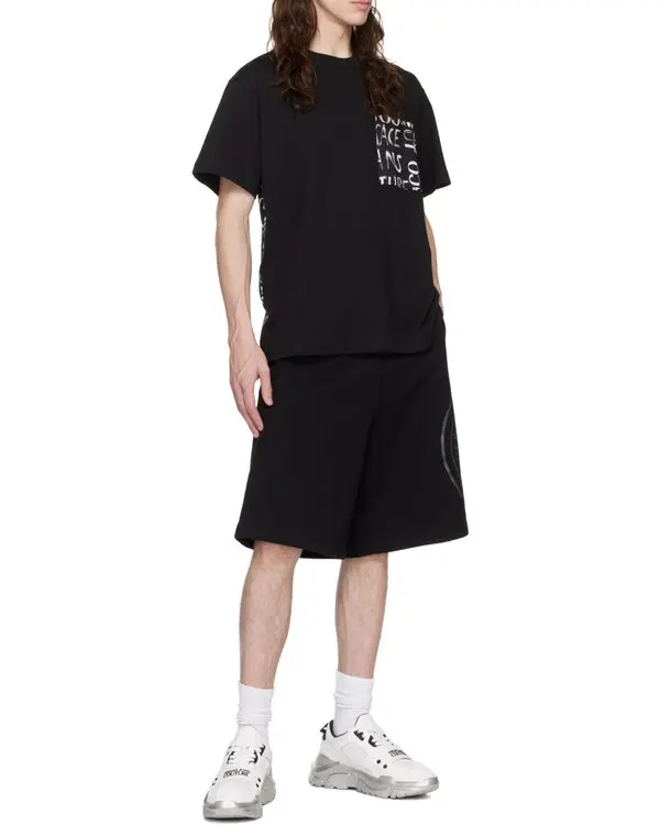 Versace Graphic Printed Crewneck T-shirt