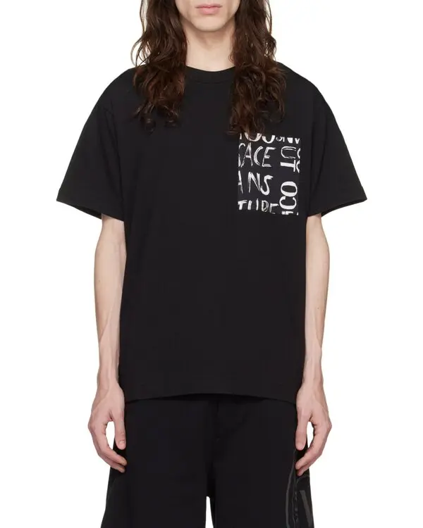 Versace Graphic Printed Crewneck T-shirt