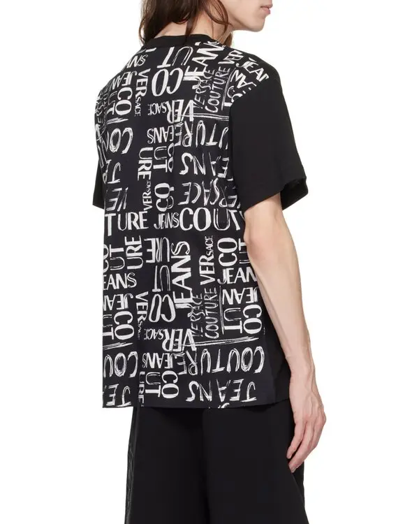 Versace Graphic Printed Crewneck T-shirt