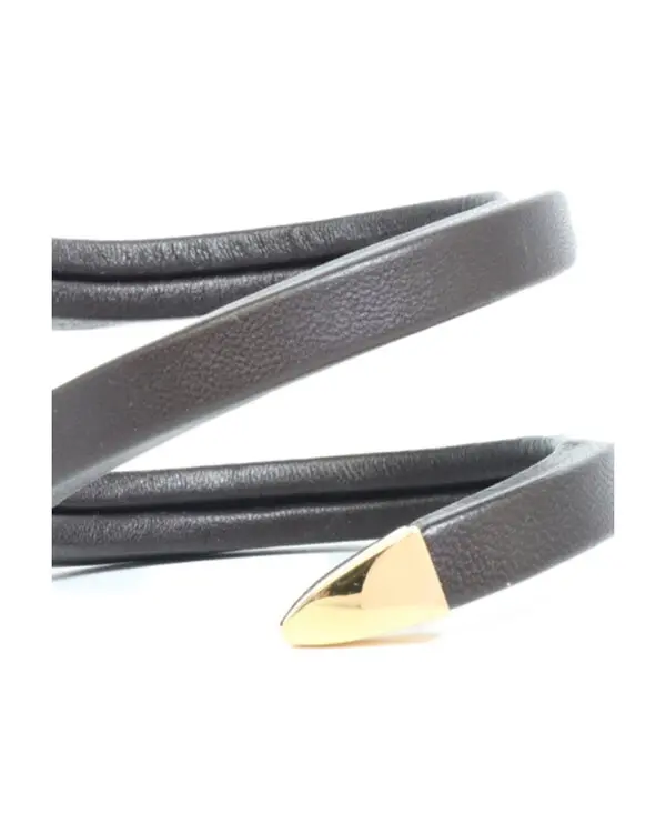 Bottega Veneta Spiral Cuff Bracelet - Black
