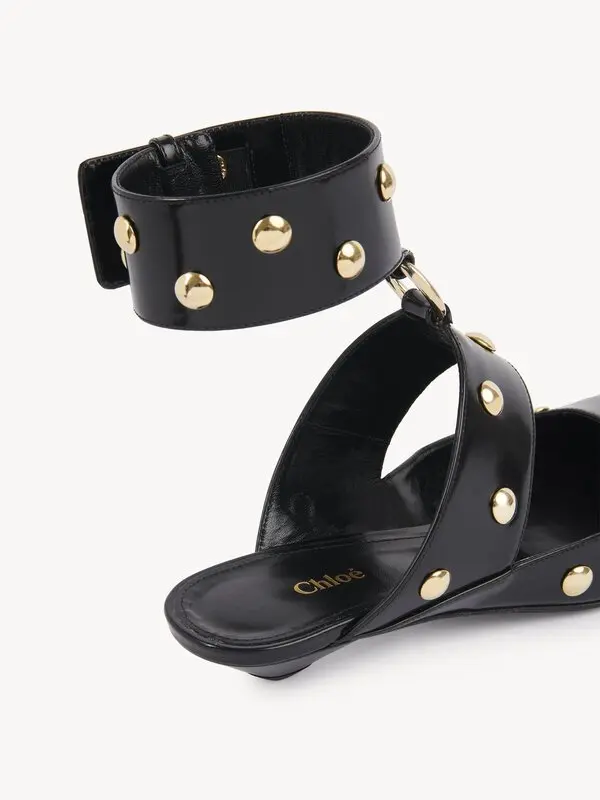Chloé Jade Embellished Ballerinas - Black