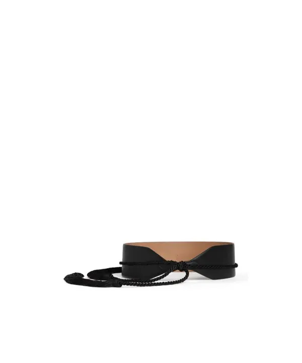Alaïa Tassel Bustier Belt - Black
