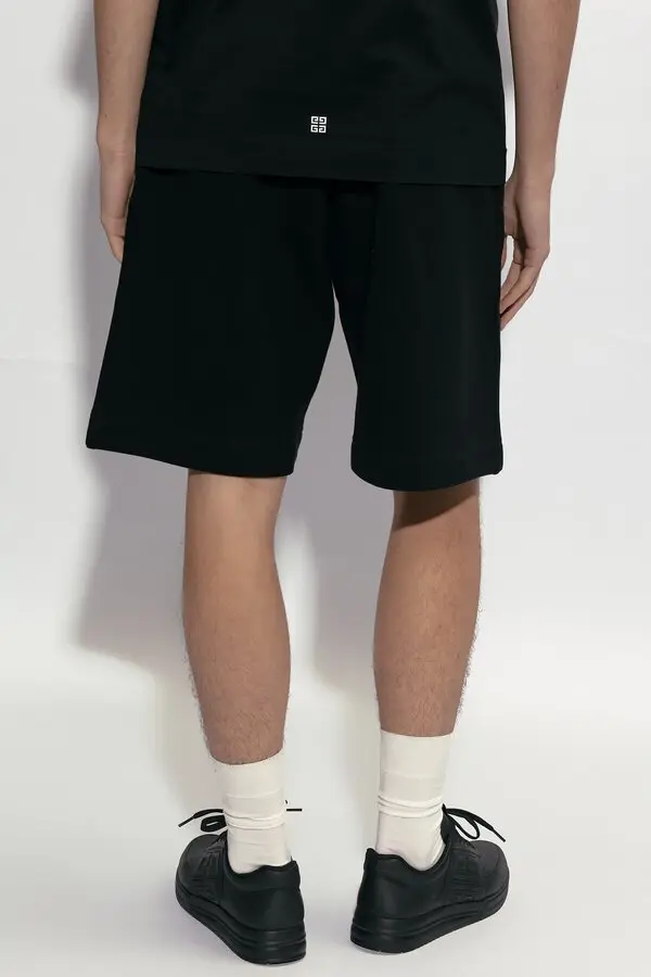 Givenchy Logo Printed Shorts - Black