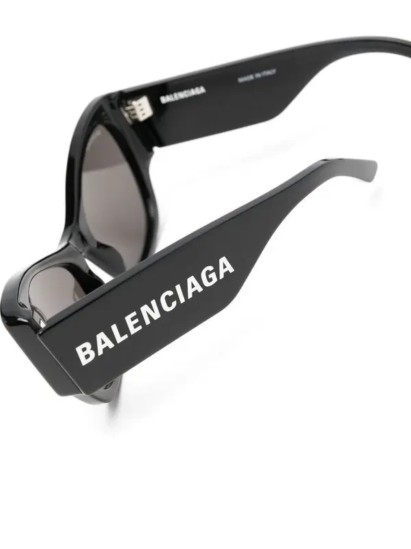 Balenciaga Logo Side Printed Sunglasses