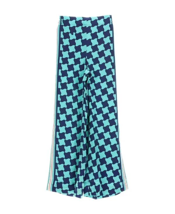Casablanca Graphic-printed Wide-leg Trousers