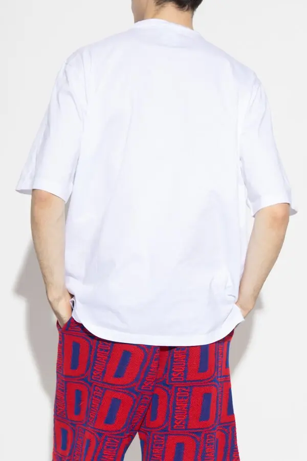 Dsquared2 Logo Printed Crewneck T-shirt