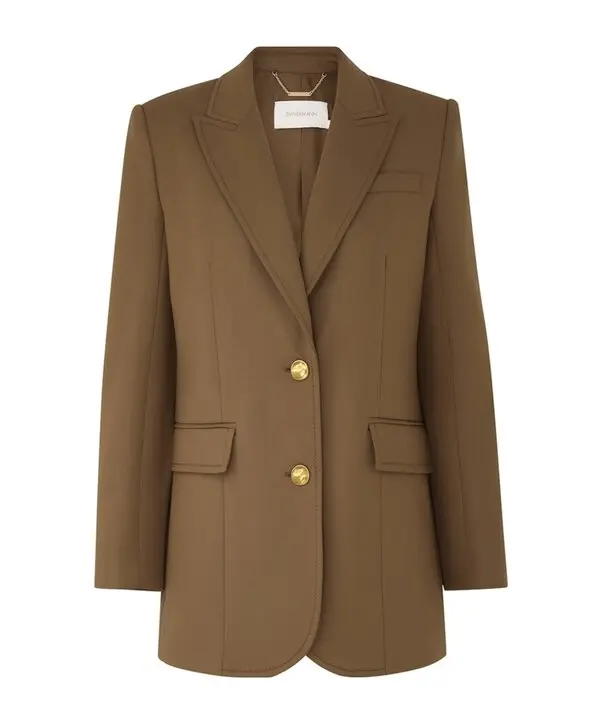 Zimmermann Crush Single-breasted Jacket